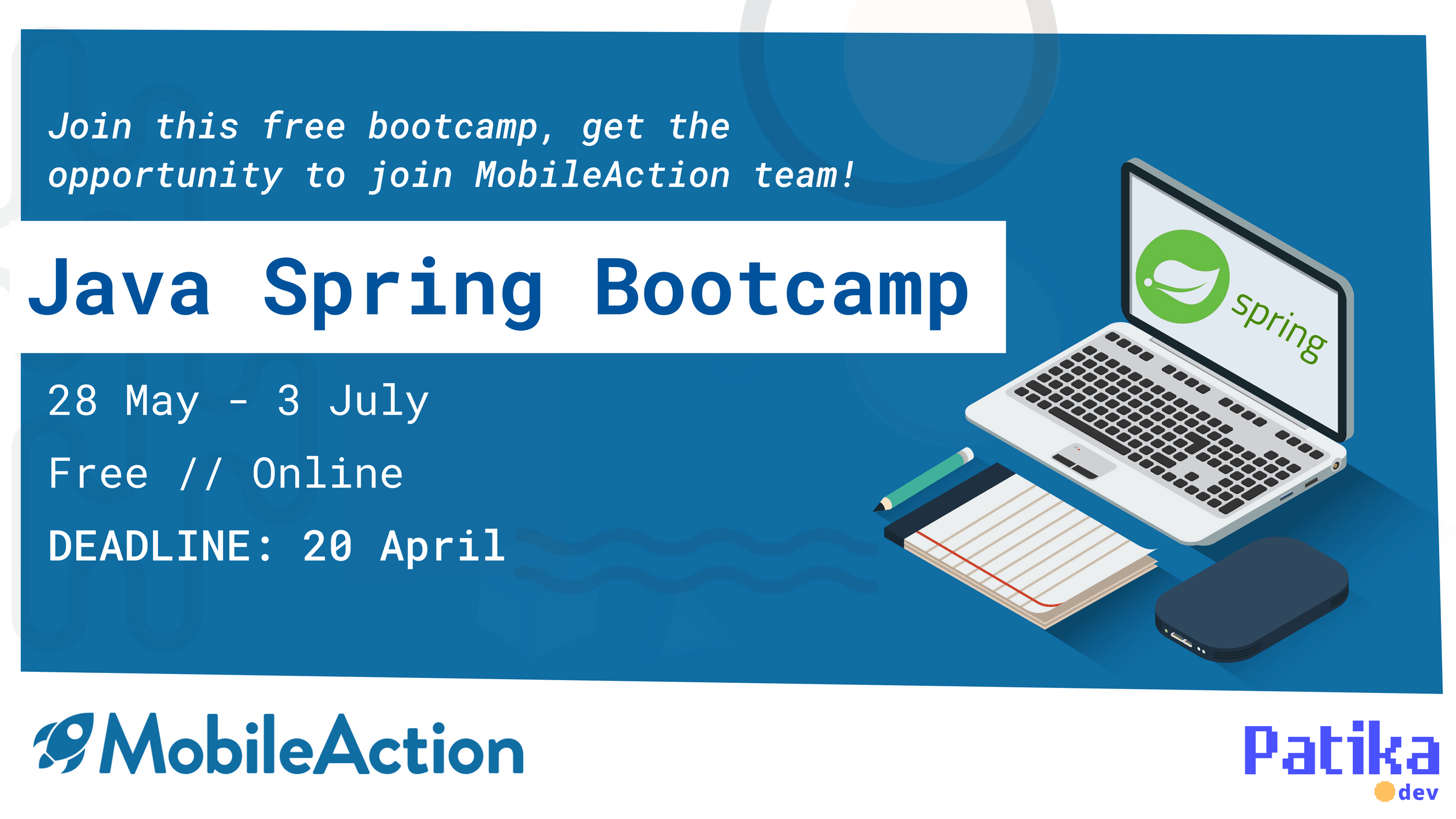 Ücretsiz Java Spring Bootcamp | Patika